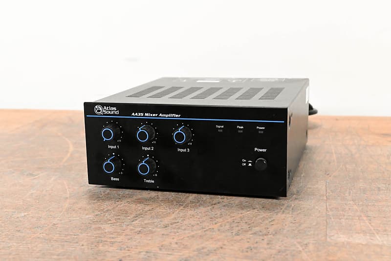 Atlas Sound AA35 3-Input 35W Mixer Amplifier CG01EEJ | Reverb
