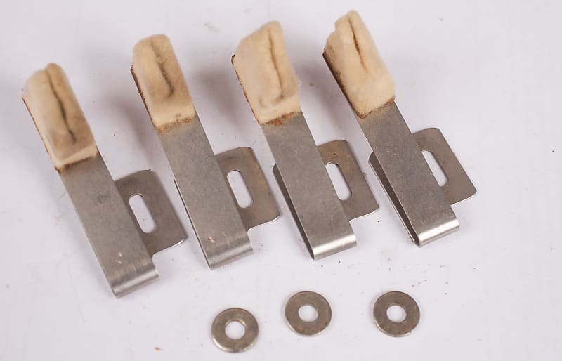 Fender Jazz Bass String Mutes 1961 | Reverb