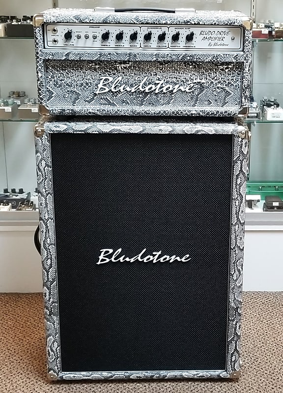 used Bludotone Bludo-Drive Amp Head and 2x12" Cab, Excellent | Reverb