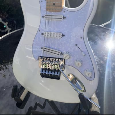 Fender Stratocaster dave Murray - Alpine White | Reverb