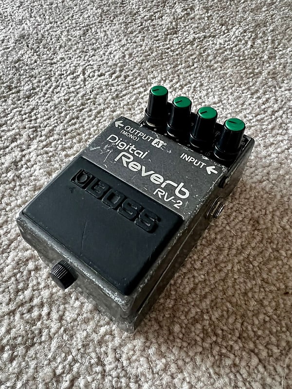 Boss Boss RV-2 reverb vintage Silver | Reverb
