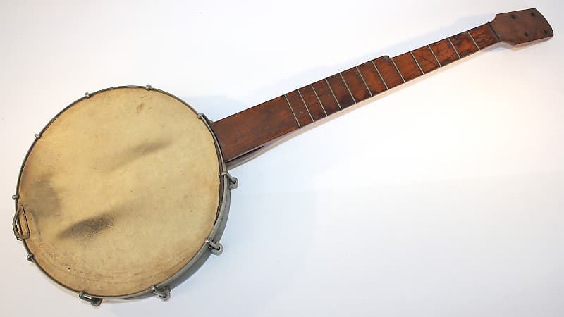 Buckbee Minstrel? 1800's 5 String Banjo • 10 Hook • Nickel | Reverb