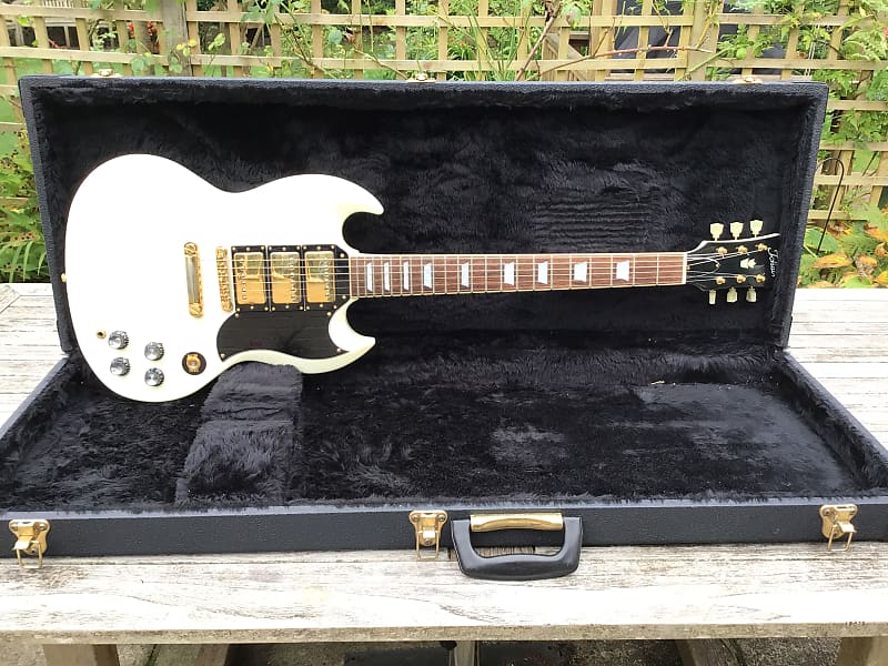Tokai SG Custom electric guitar, model USG100 2003 ivory | Reverb UK