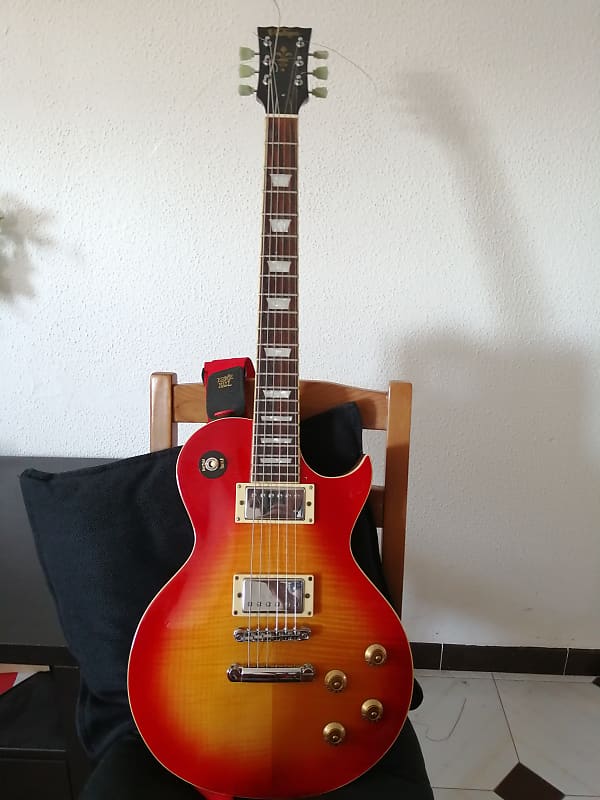 Vintage V100CS - Cherry Sunburst | Reverb