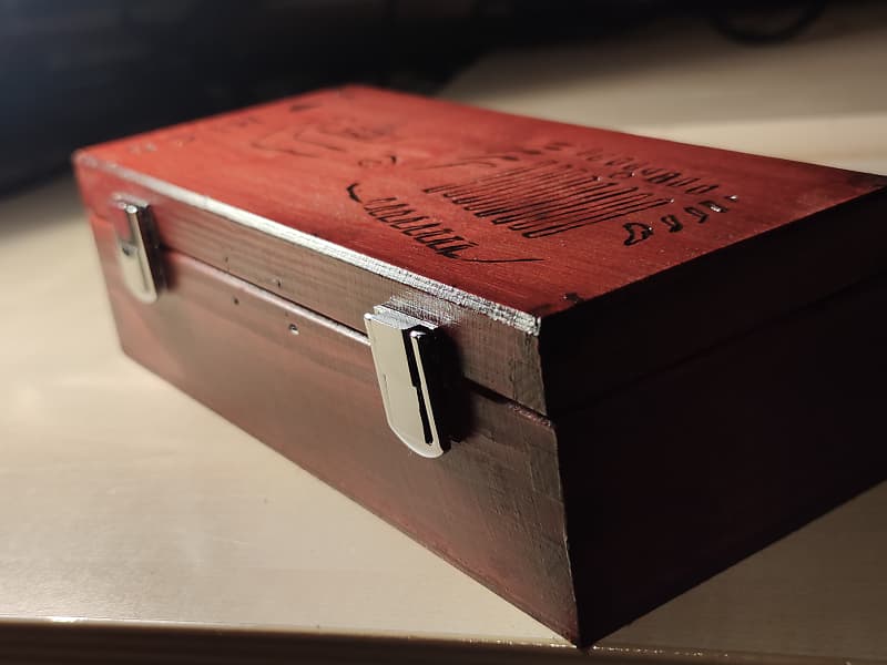 DIY Microphone Wooden Box Wooden Box Mikrofonbox aus Holz, | Reverb