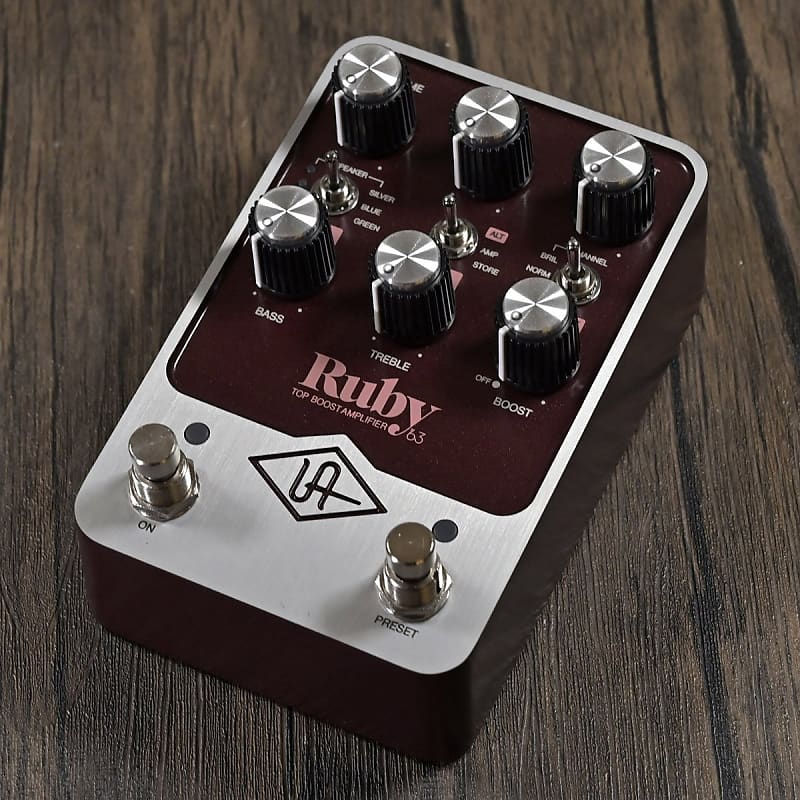 UNIVERSAL AUDIO UAFX Ruby Amp Simulator [SN 22132049001109] | Reverb