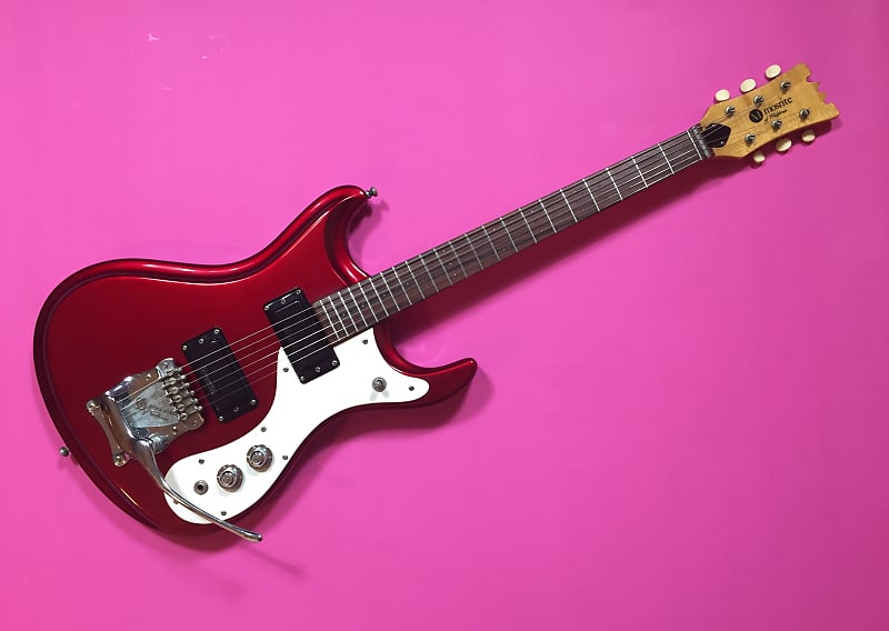Mosrite Mark V 1967 Candy Apple Red | Reverb