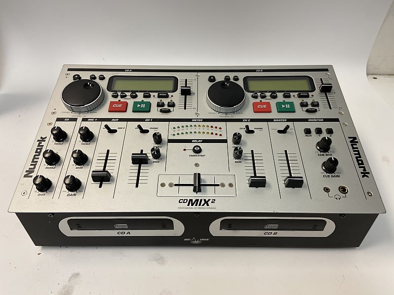 Numark CD MIX2 2-Disc DJ Mixer | Reverb