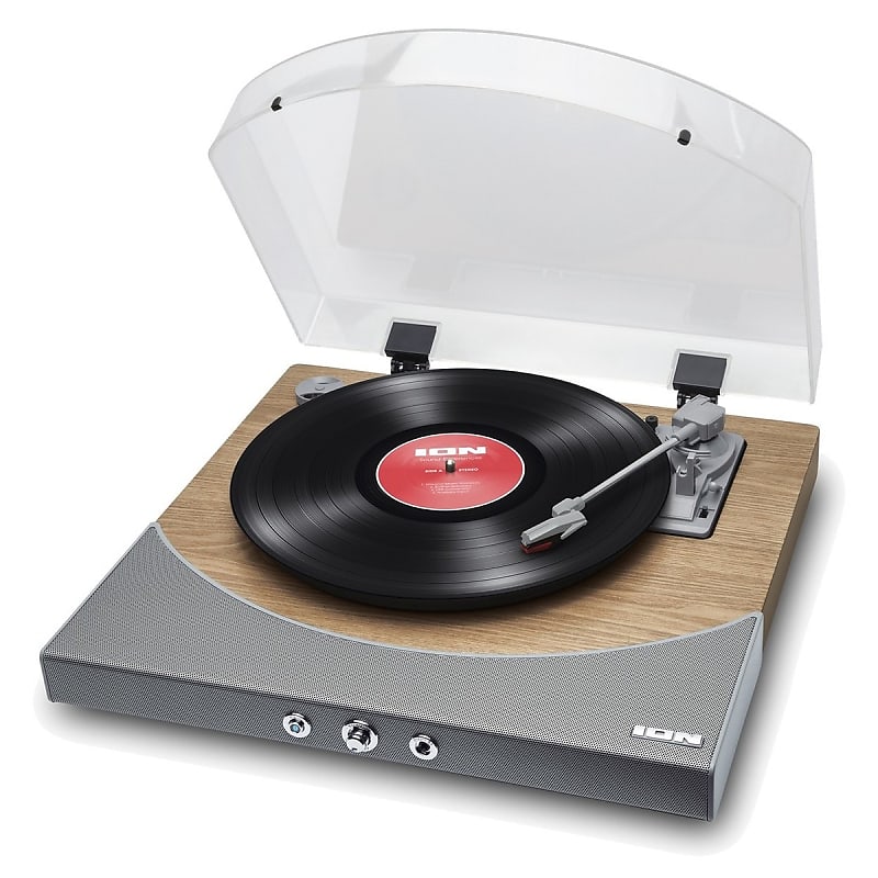 ION Premier LP USB record player, natural | Reverb