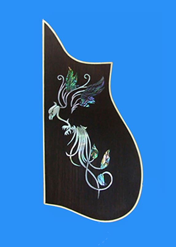 F5 Mandolin Rosewood Pickguard, MOP & Abalone Inlay, Bruce | Reverb