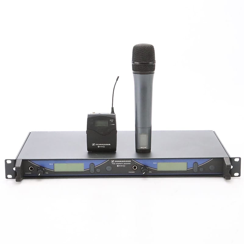 Sennheiser EW 550 G2 True Diversity Microphone Reciever Mic & | Reverb
