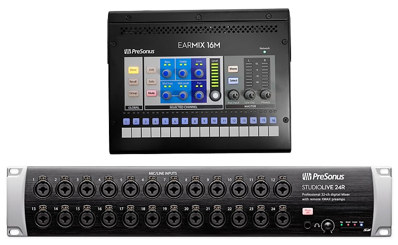 PRESONUS Studiolive 24R 24-Channel Digital Mixer+Free EarMix | Reverb