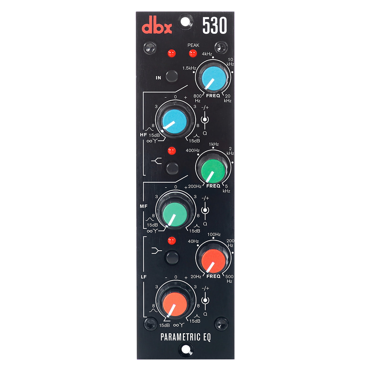 dbx 530 500 Series Parametric EQ Module | Reverb