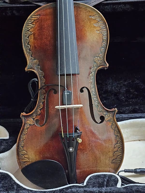 4/4 ACOUSTIC/ELECTRIC CANADIAN CELTIC ROCK IRISH FIDDLE | Reverb