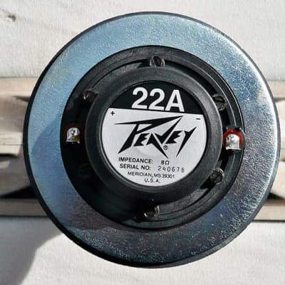 Original Peavey 22A Horn Driver with Horn Lens and 22A | Reverb