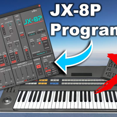 Virtual PG-800 JX-8P Synthesizer Programmer Editor - Max For | Reverb
