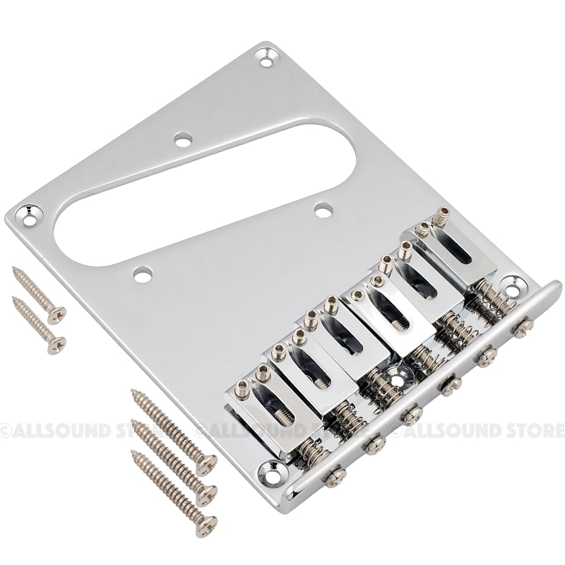 Modern High Mass Steel Bridge for Fender Telecaster Tele® - | Reverb