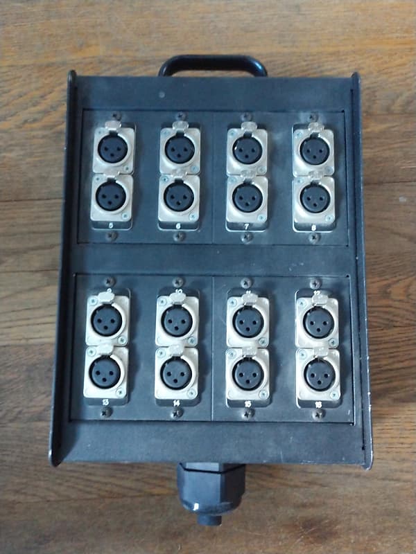 Redco Audio MB4 16 Channel Snake Box, With 16 XLRs, Handle, | Reverb