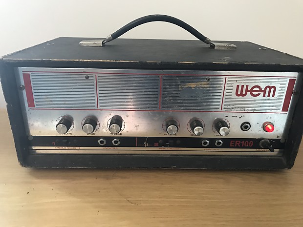 WEM ER100 Guitar Amplifier Head | Reverb