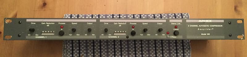 Aphex 108 2 Channel Compressor 1990s - Grey | Reverb