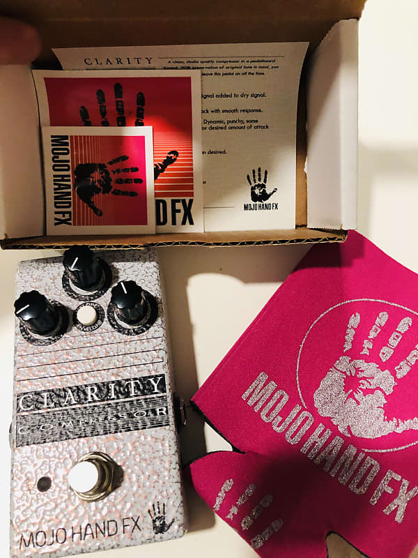 Mojo Hand FX Clarity Compressor 2020s - Concrete | Reverb