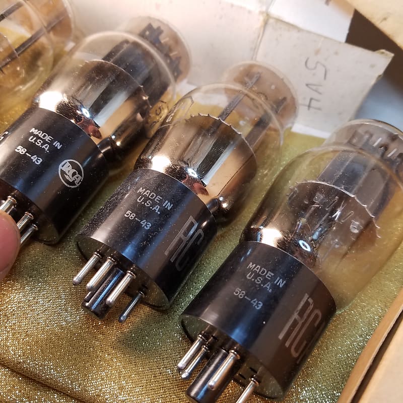 RCA GE etc. 1 (ONE) 5V4G tNOS Balanced Rectifier Vintage | Reverb