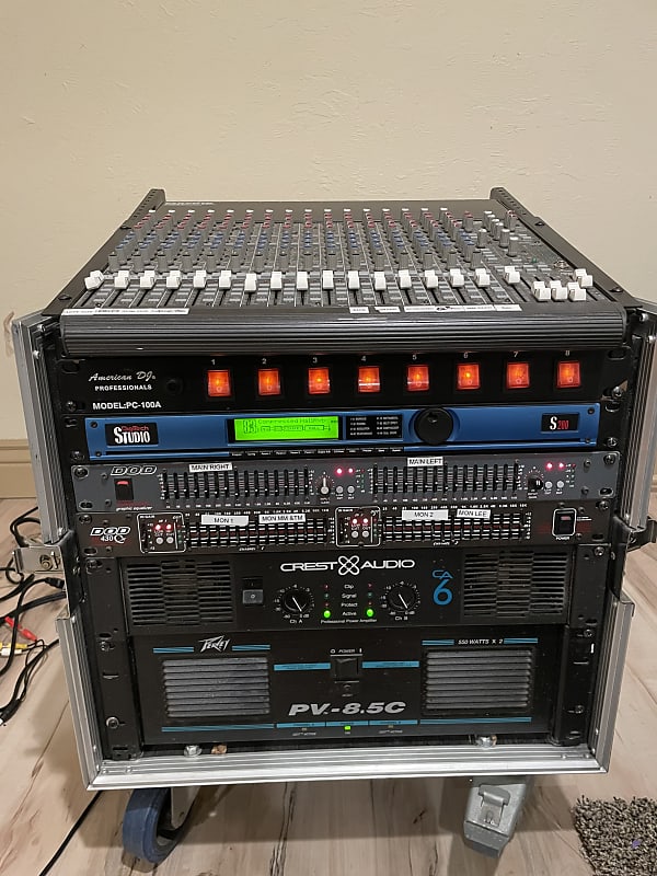 Mackie+American DJ+DOD+Digitech+Crest+Peavey+Road Ready | Reverb