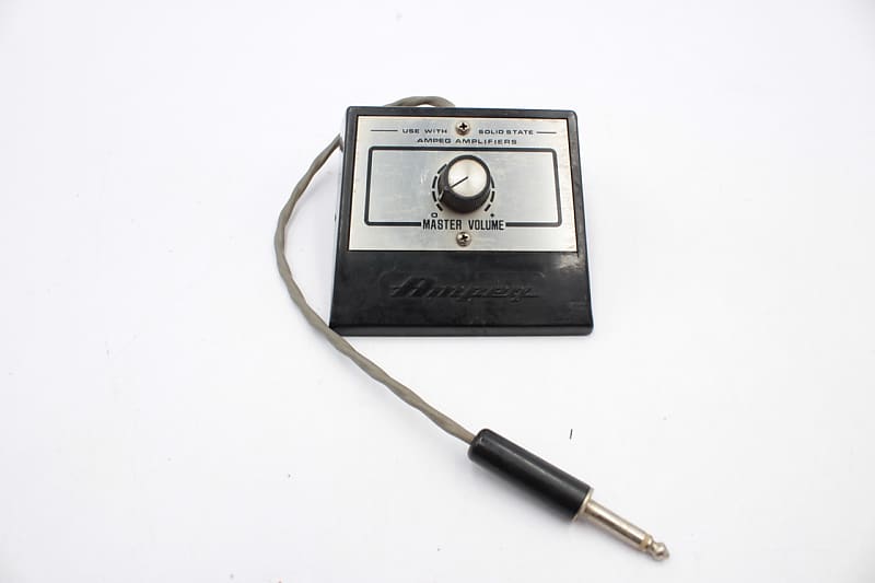 Ampeg Master Volume Control Footswitch Pedal For Solid | Reverb UK