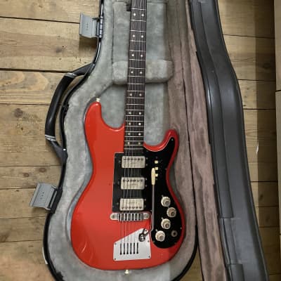 Hofner Galaxie 173/S 1965 Red | Reverb