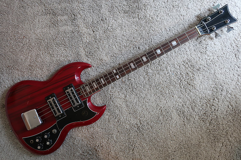 Vintage Silvertone Kay K-2B Lawsuit Bass Guitar SG | Reverb Italia
