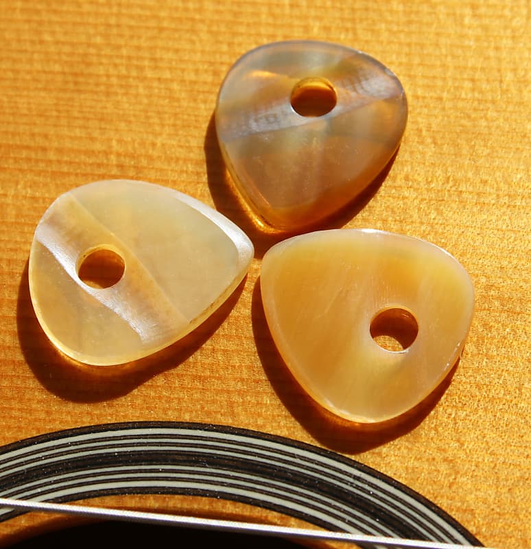 Tone-Master Gypsy jazz Horn guitar pick-GP2013-Set of 3 picks | Reverb