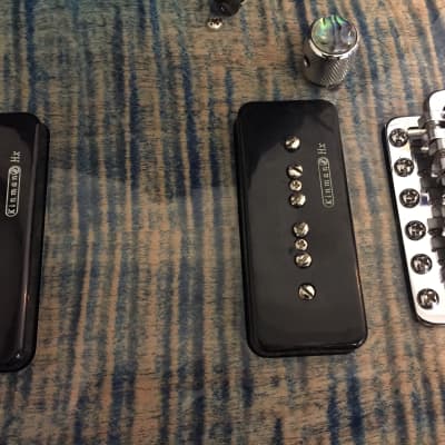 Loaded Warmoth Strat Body Kinman P90s Gotoh 510 - Washed | Reverb