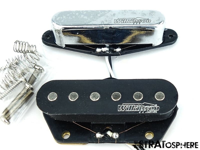 *NEW Wilkinson WOVT Ceramic for Fender Telecaster PICKUP SET | Reverb