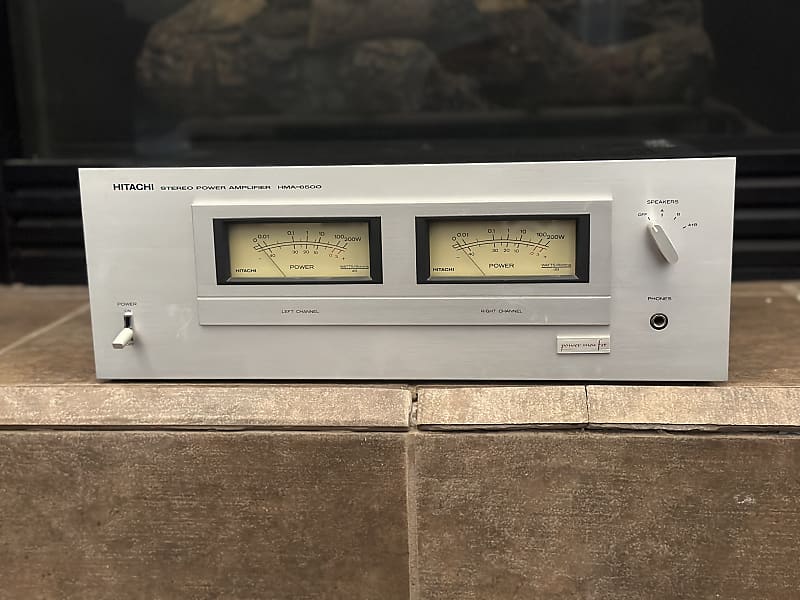 Hitachi HMA-6500 Stereo power amplifier MHA-6500 | Reverb Australia