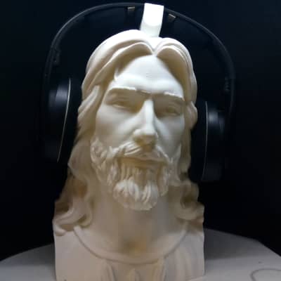 Jesus Christ Headphone Stand! Headset Hanger Rack, Son of | Reverb