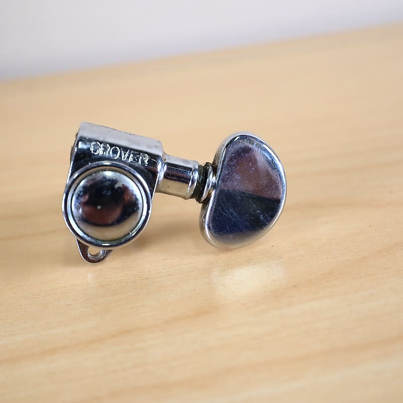 (1) Grover Rotomatic Tuning Peg Bass Side | Reverb