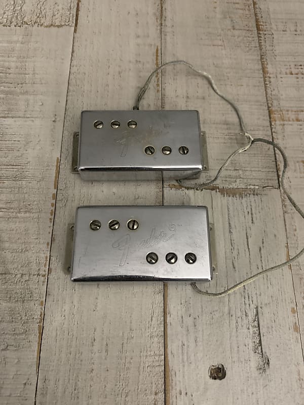 RARE Fender Telecaster Deluxe Wide Range Humbucking Pickups | Reverb