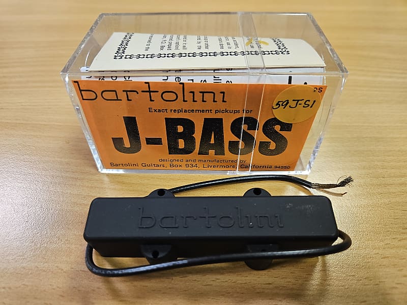 Bartolini 59J-S1 5-String Jazz Bass Neck pickup - Dual Coil | Reverb
