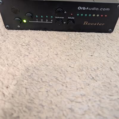 Orb Audio Booster 2000s - Black 4 input 20 watt stereo | Reverb