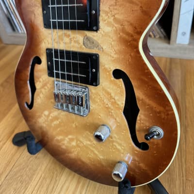 Ron Oates Electric Baritone Mandolin Mid-2000's - Sunburst | Reverb