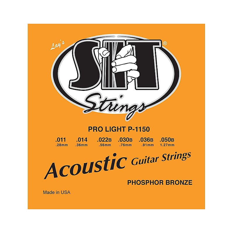 SIT Strings P1150 Pro Light Phosphor Bronze Acoustic Guitar | Reverb