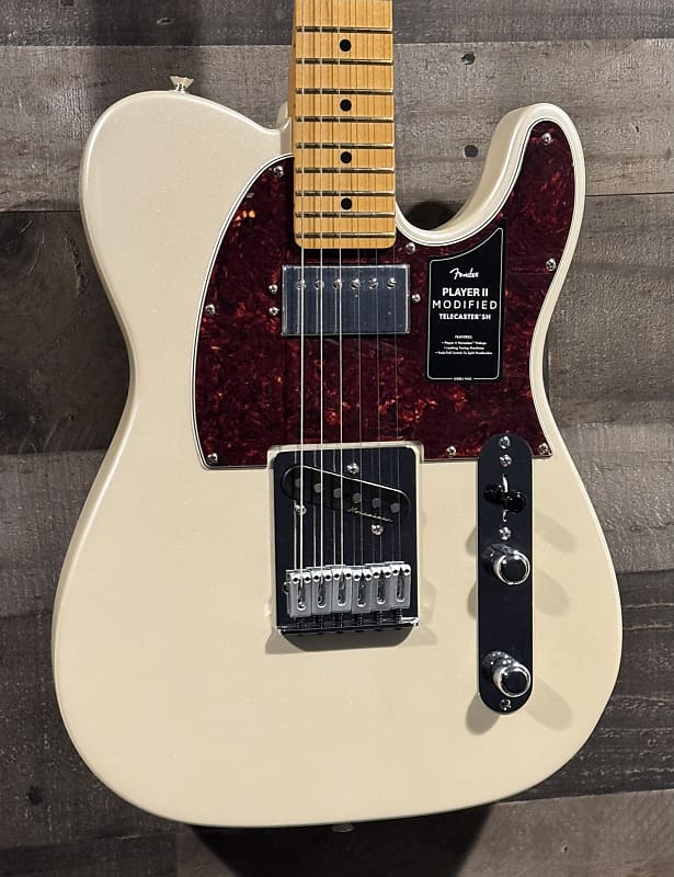 Fender Player II Modified Telecaster SH Olympic Pearl | Reverb