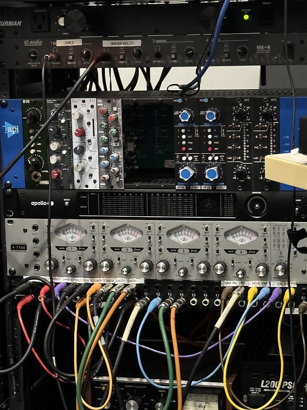 API 10 space 500 Series Rack with SSL NEVE BURL and CAPI | Reverb