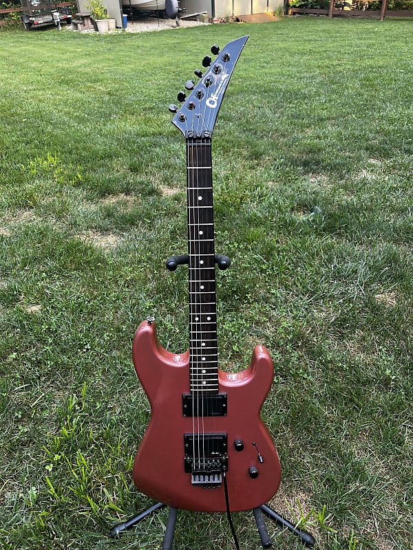 1987-88 Charvel Model 3A Burgundy mist | Reverb