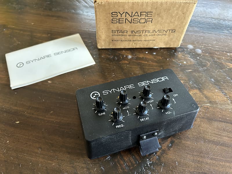 Star Synare Sensor 1980 Synare Sensor analog drum monosynth | Reverb