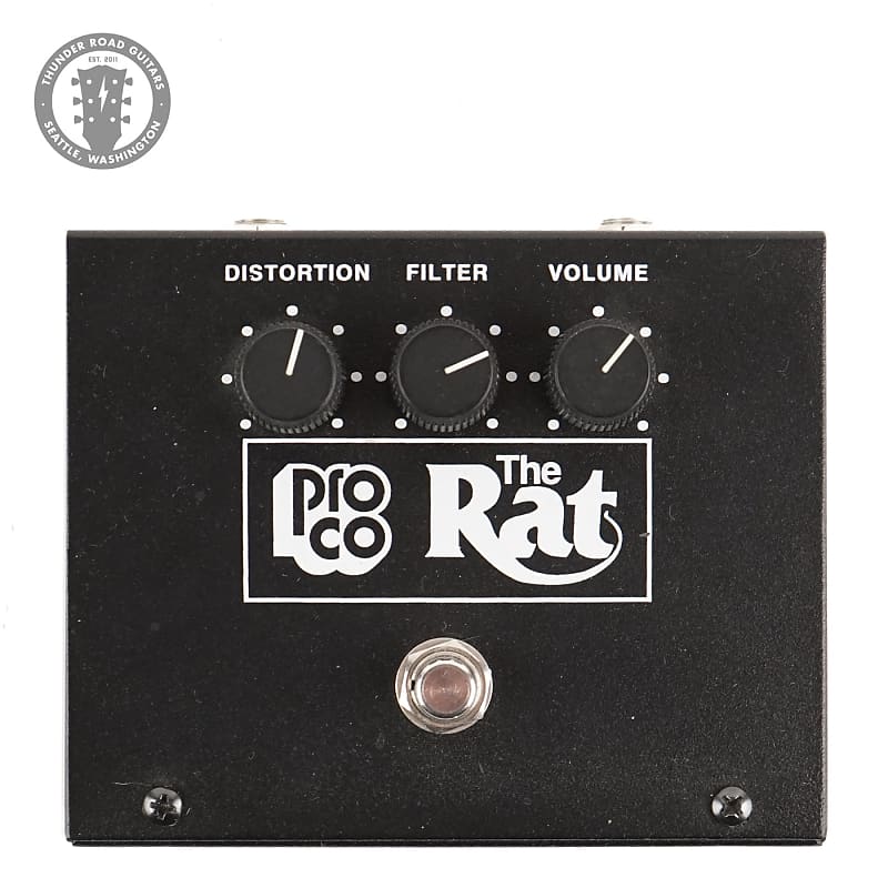 2001 Pro Co "The Rat" Distortion Pedal | Reverb