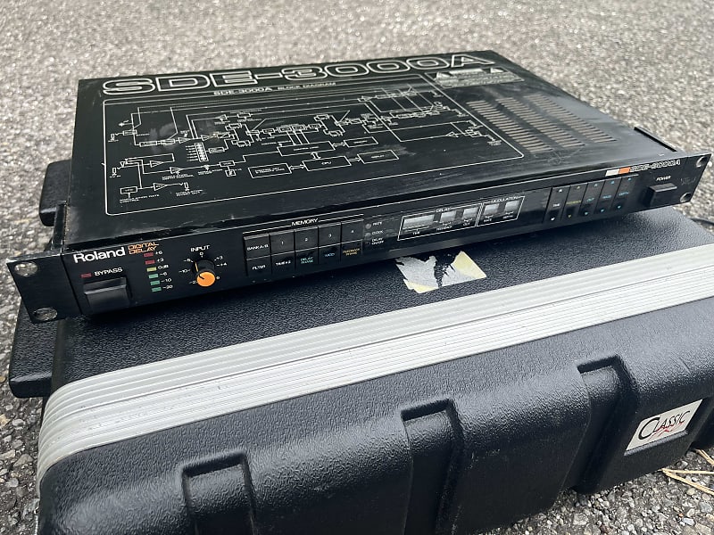 Roland SDE-3000A Digital Delay 1980s - Black | Reverb