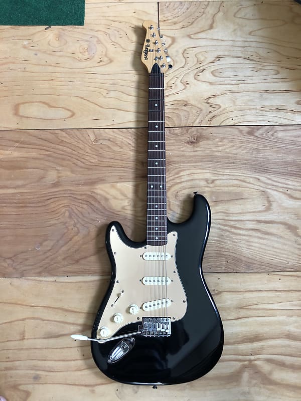 Left Handed Lotus Stratocaster copy 1980s Black | Reverb