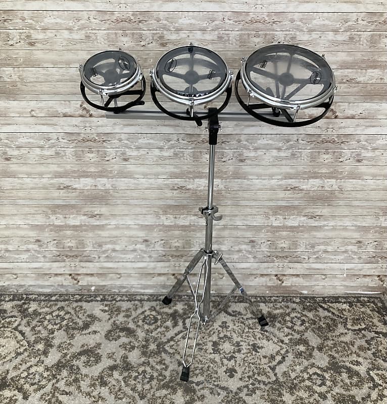 Used Pulse 6"/8"/10" ROTO TOMS W/STAND | Reverb