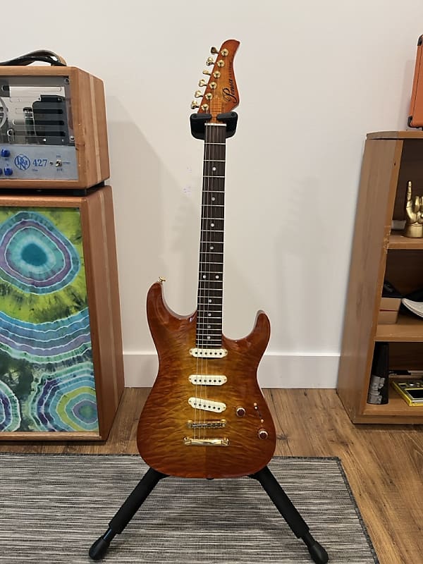 Pensa MK-2 Classic 2022 - Custom Red Brown Burst | Reverb